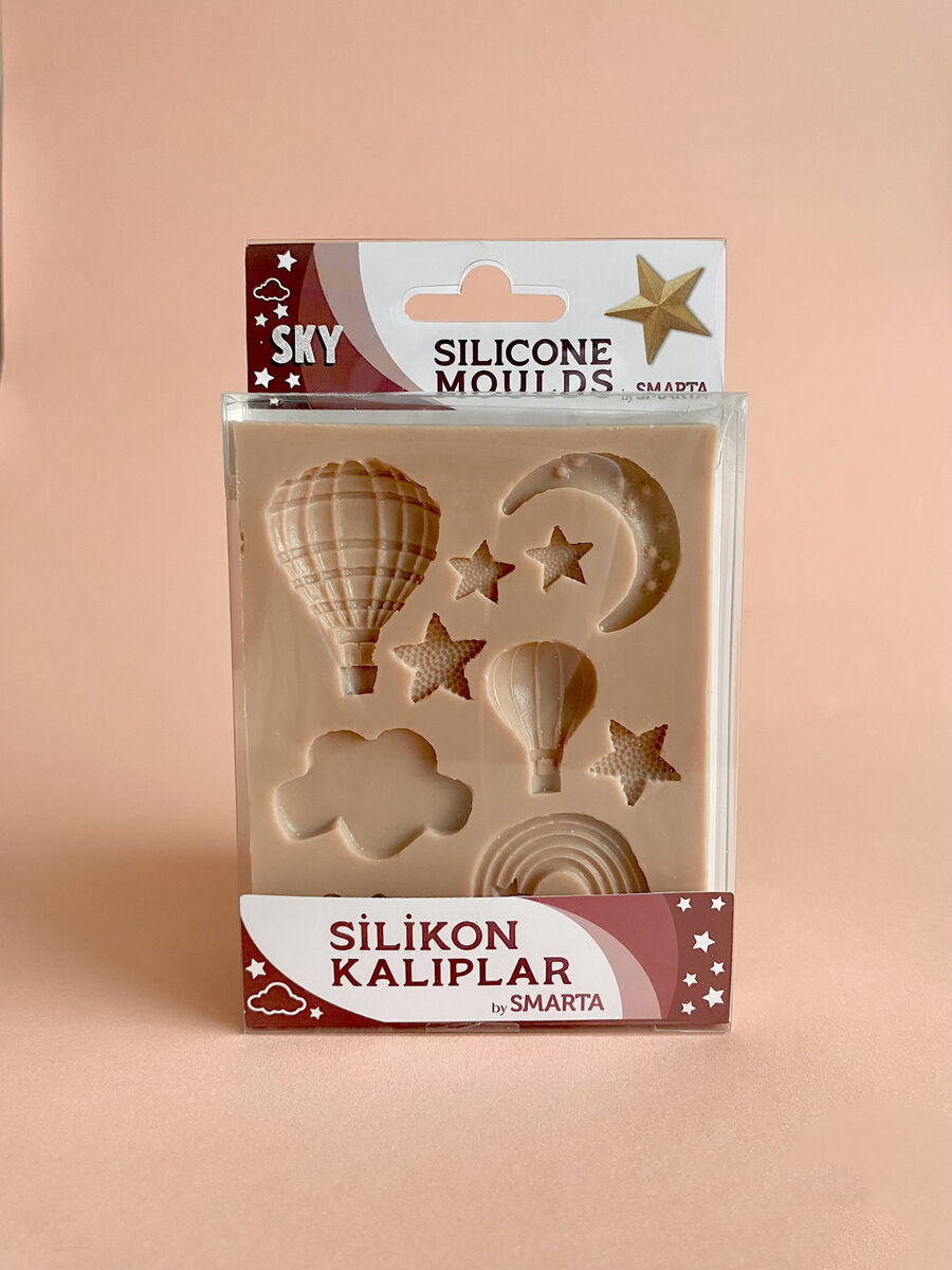 Smarta Silicone Moulds Silikon Epoksi ve Polimer Kil Kalıbı SKY Model ...